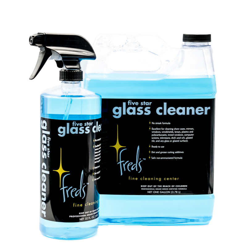 Fred's Five Star Glass Cleaner - Freds Fine Cleaning Center